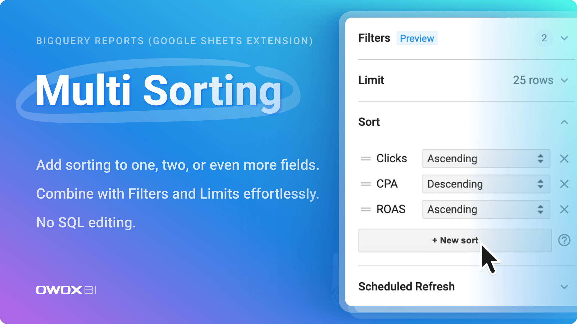 June 20, 2024 — OWOX BI BigQuery Reports Extension. Boost Your Data ...