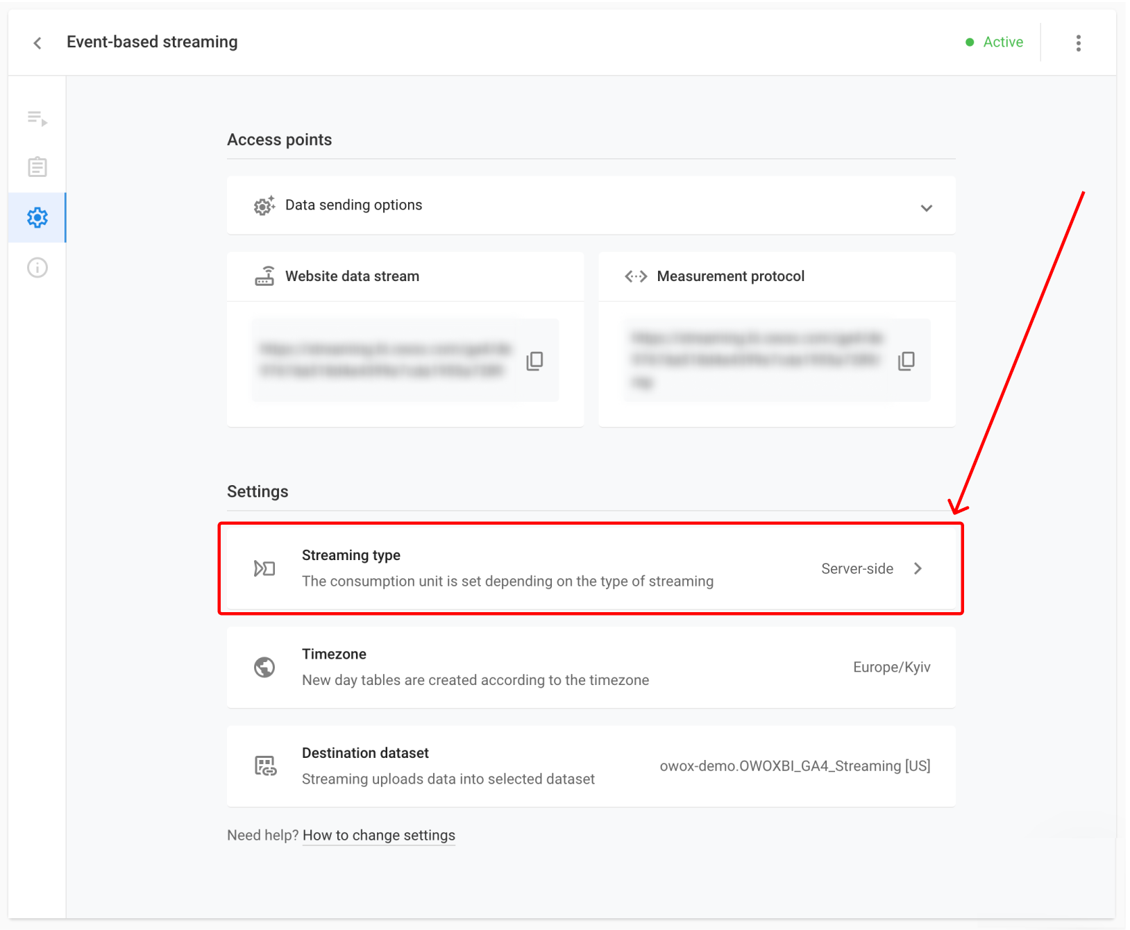 How to Set Up Same Origin Streaming – OWOX Help Center